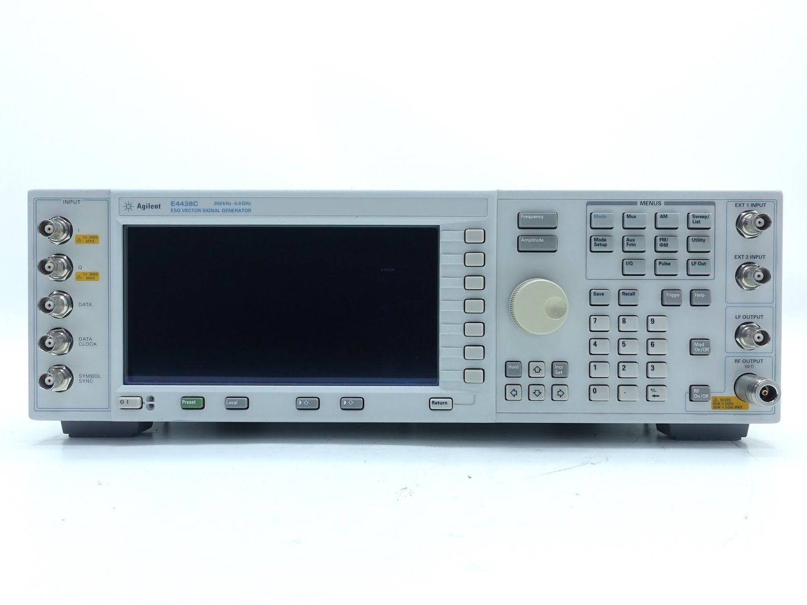 E4438C Agilent ESG Vector Signal Generator, 250 kHz to 6 GHz