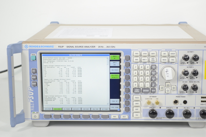 上新 | 优质原装 二手仪器 FSUP26 相位噪声测试仪 和 VCO 分析仪 ，1 MHz ~ 2 - 天津雷脉科技有限公司